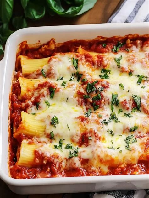 Delicious String Cheese Manicotti Under 1 Hour To Savor