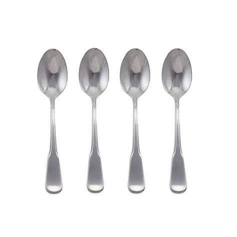 Oneida Colonial Boston Stainless Steel Set Of 4 Teaspoons