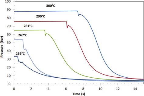 Temperature Influence On Transient Pressure After Depressurization Download Scientific Diagram