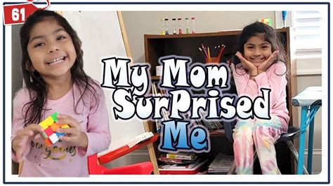 My Mom Surprised Me Jiascuteworld Jiascuteworld Youtube