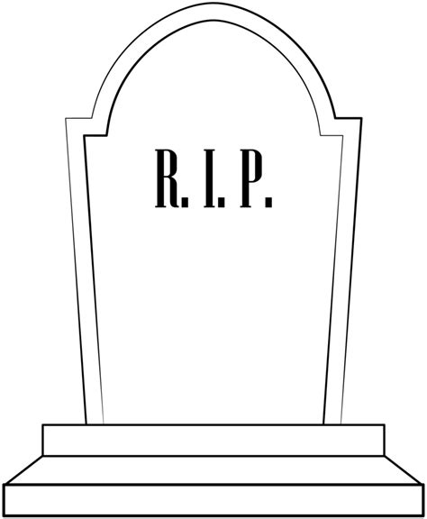 Free Printable Tombstone Template Free Printable Templates