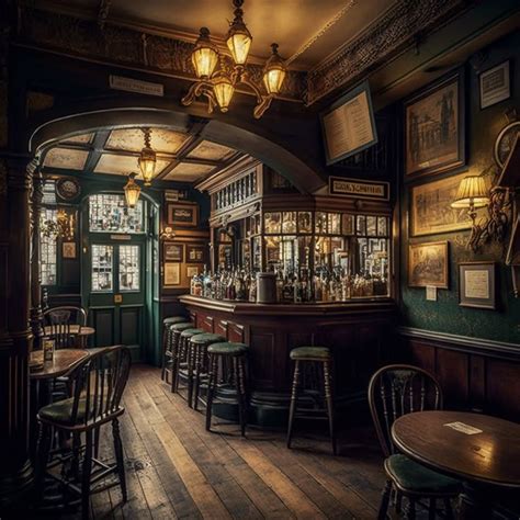 English Pub Interior Design Nourelyakineart Shop