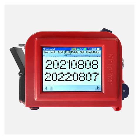 Hand Held Mini Printer Production Date Printer Bottle Food Packaging