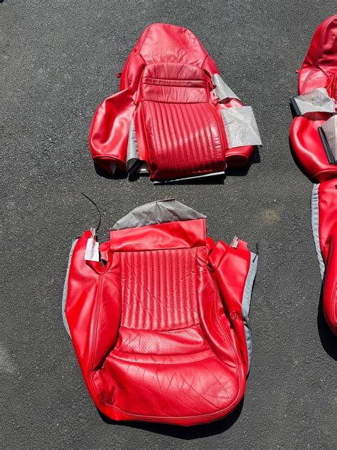 Fs For Sale C5 Corvette Torch Red Oem Seat Covers Corvetteforum