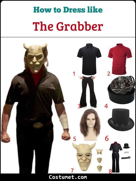 The Grabber The Black Phone Costume For Halloween