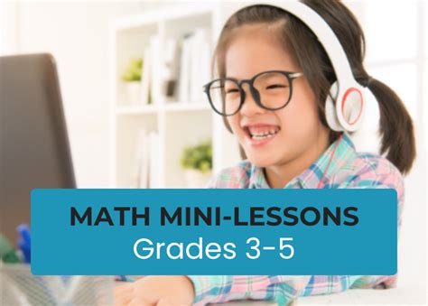 Math Mini Lessons Math Mini Lessons