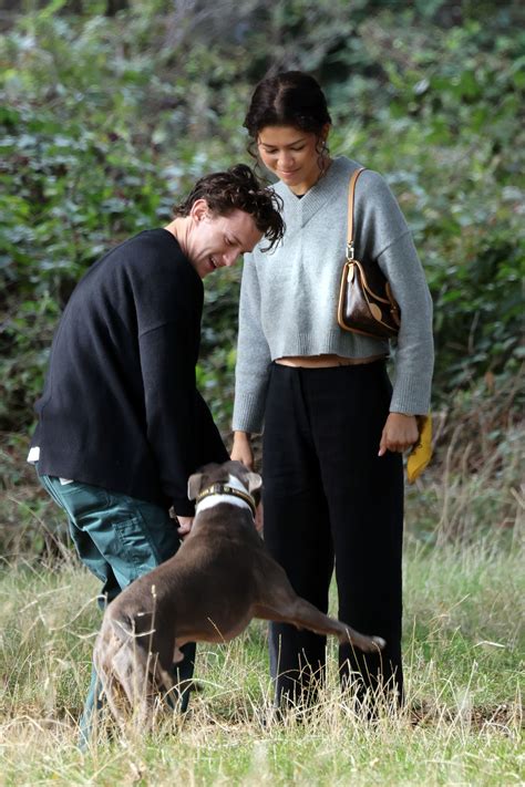 Zendaya And Tom Holland Look Straight Out Of A Richard Curtis Film In Their Autumn Weekend Looks