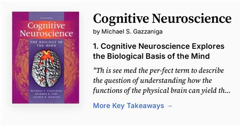 Cognitive Neuroscience Summary Quotes Audio