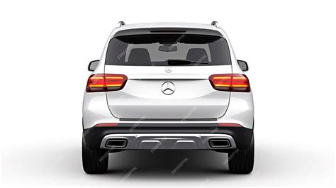 Premium Photo Mercedesbenz Glb Back View Mockup