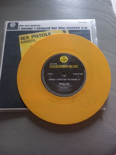 Mint Condition Sex Pistols Single Ebay