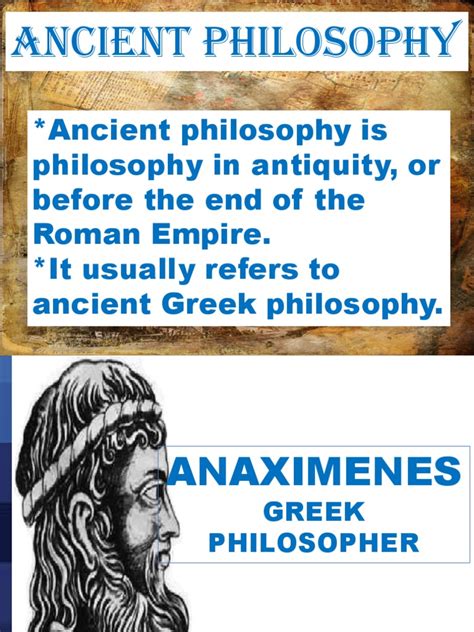 Group 2 Anaximenes Philosopher Pdf Ancient Greek Philosophy