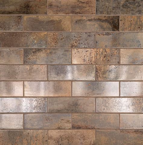 Msi Marza Rust 4 In X 12 In Glossy Ceramic Tile Brown