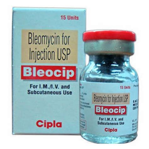 Bleocip Bleomycin Injection Dose Strength 15 Units At ₹ 591 42 Vial