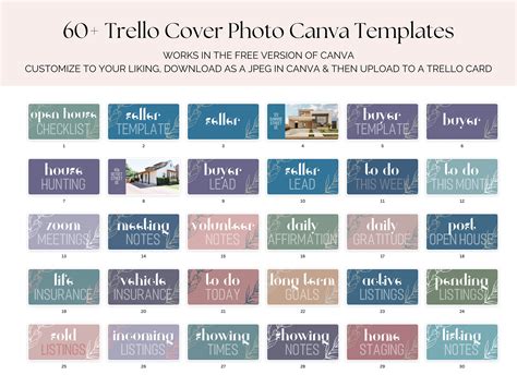 Trello Card Cover Photo Canva Template With 3 Bonus Shared Trello Board Templates For Real