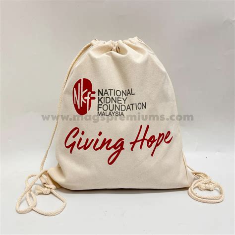 Canvas Drawstring Bag Custom Canvas String Bag Canvas String Bag