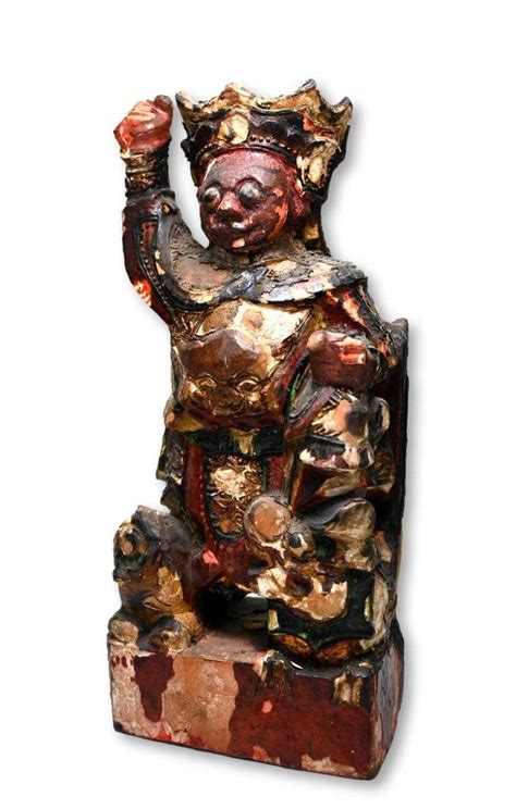 1819th Century Taosit God Sculpture Auction