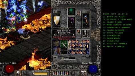Diablo 2 Nightwings Veil Drop Holy Grail Single Player Plugy