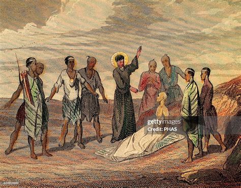 Saint Francis Xavier Spanish Missionary The Saint Resurrect A Dead