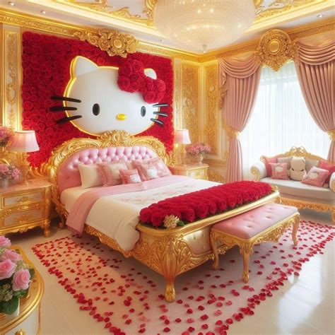 Hello Kitty Themed Bedroom