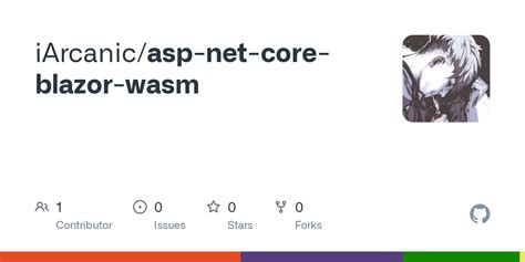 Github Iarcanic Asp Net Core Blazor Wasm