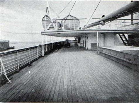 3rd Class Promenade Deck On The Titanic