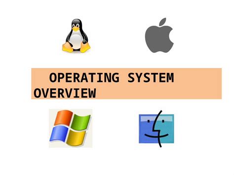 PPT Overview Of Various Types Of Operating System DOKUMEN TIPS