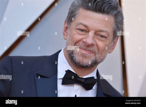 Andy Serkis Walking The Red Carpet As Arriving To The 90th Annual