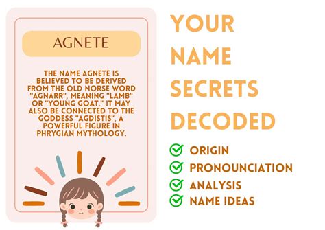 Agnete Girl Name Meaning And Pronunciation