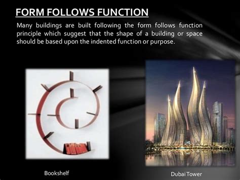 Form Follows Function