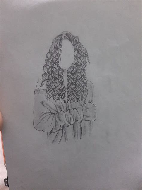 Dibujos Chica A Lapiz