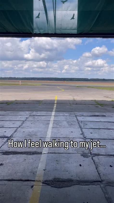 Pov Youre Walking To Your Fighter Jet” 😏 ️ Not Quite An F 16 But