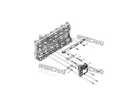 Faw Jh6 460 Truck Engine Assembly Common Rail System Assembly 1000410 D0095y