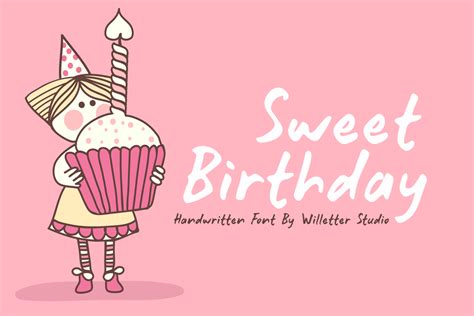 Sweet Bithday Font Free Download
