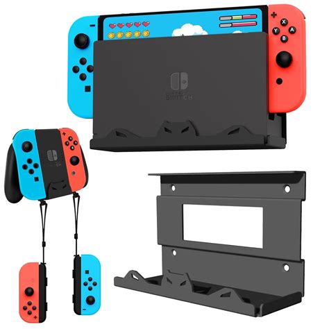 Bracnova Wall Mount For Nintendo Switch Switch Oled Steel Switch Wall Mount With