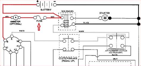 wiring diagram for craftsman riding lawn mower - Diagram Board