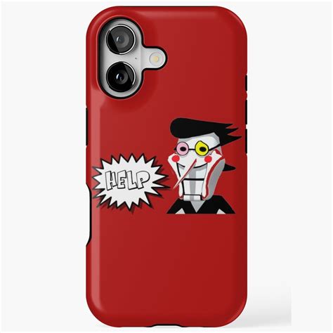 Spamton Say Help Meme Retro Quote Cartoon Case For Iphone 17 16 15 14