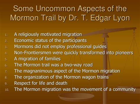 Ppt Mormon Trail 1847 1868 Powerpoint Presentation Free Download