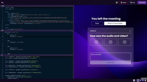Created A Responsive Feedback Form Using Html Css And Javascript