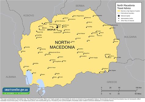 North Macedonia Travel Advice And Safety Smartraveller