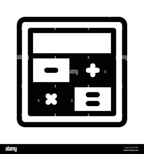 Mathematical Calculations Calculation Device Icon Of Calculator Stock Vector Image And Art Alamy