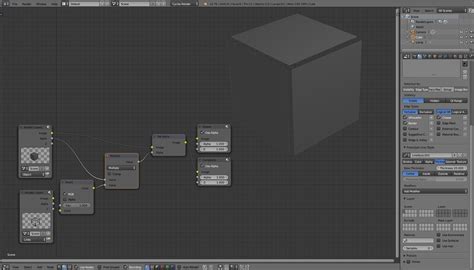 Cycles Render Engine Mask An Image Using Freestyle Lines Blender Stack Exchange
