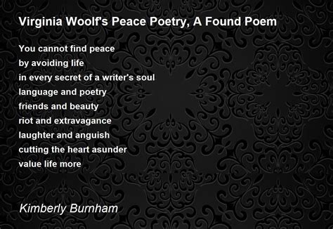 Virginia Woolf Best Poems At Virginia Travis Blog