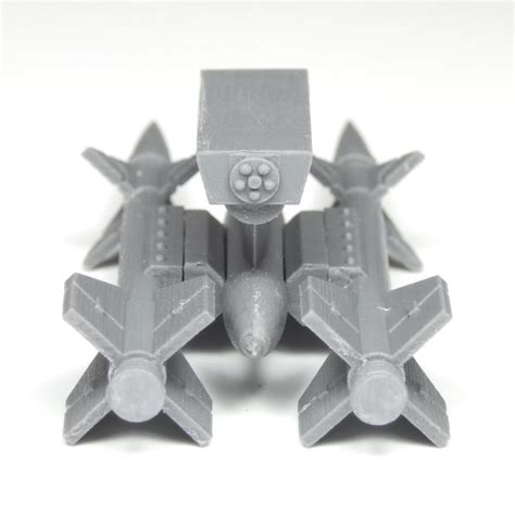 Missile Pylons Dual Small Elriks Hobbies