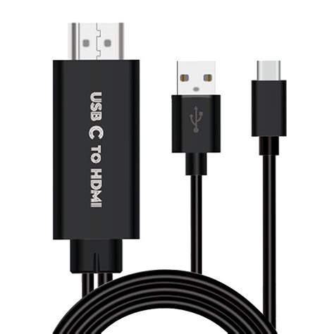 -совместимый HD-кабель Type-C Кабель USB 3.1- Кабель USB-C- 4K 30 Гц ...