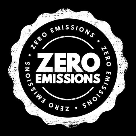 Zero Emissions Means Releasing No Greenhouse Gases To The Atmosphere