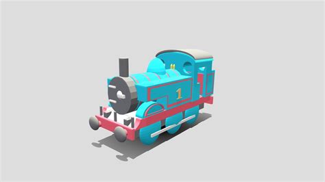 Thomas The Tank Engine Model Download Free 3d Model By Randomcarguy