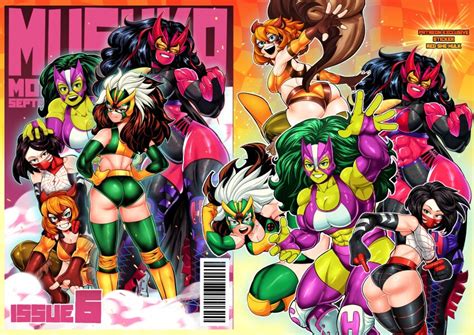 Sonchapo Red She Hulk Rogue X Men She Hulk Silk Marvel