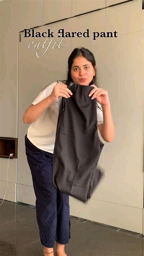 Black Flared Pants Outfits How To Style Pants Womens Styling Tips