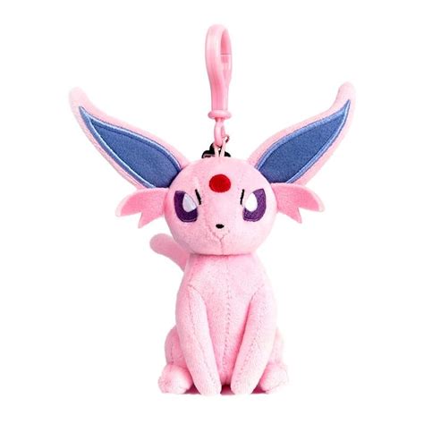Pokemon Espeon Plush Keychain 10cm 19 99 The Mad Shop