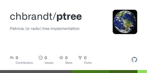 GitHub Chbrandt Ptree Patricia Or Radix Tree Implementation